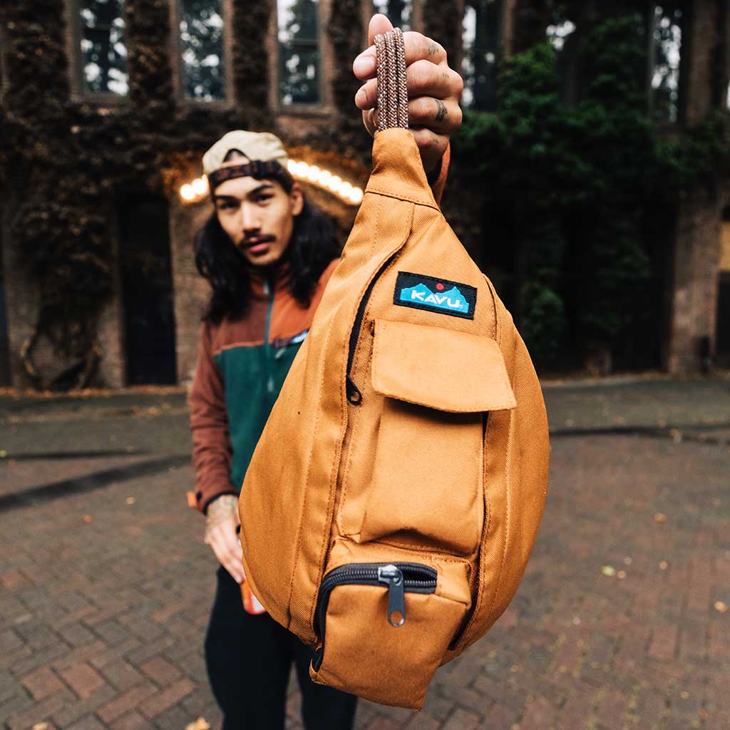 KAVU | Mini Rope Sling | Sling Backpack | Ranchland | WildBounds UK