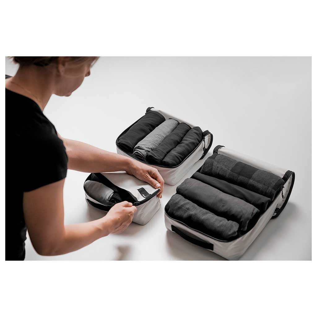 Matador | Packing Cube Set | Storage Cubes | Arctic White - WildBounds