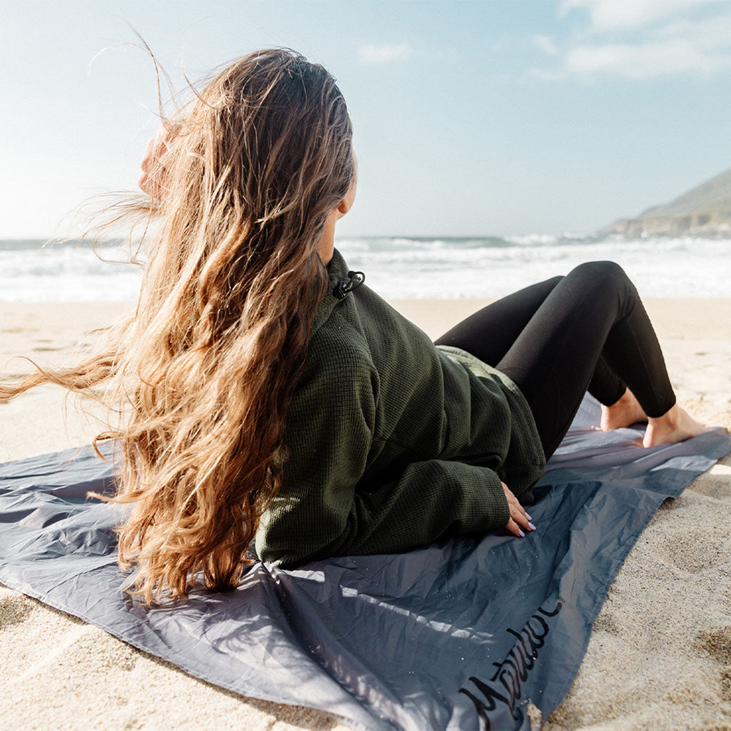 Matador | Pocket Blanket | Packable Travel Blanket | Slate Blue ...
