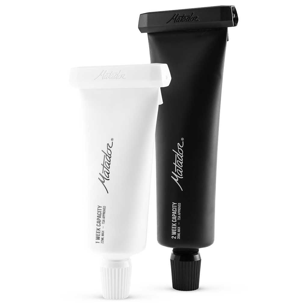 Matador | Refillable Toothpaste Tubes | Black/White | WildBounds UK
