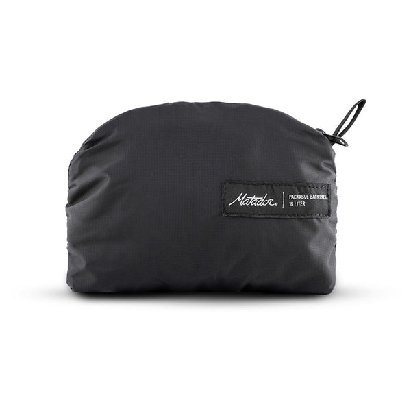 Matador | ReFraction Packable Backpack | Travel Daypack | Black ...