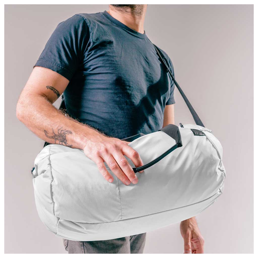 Matador | ReFraction Packable Duffle | Travel Bag | Arctic White - WildBounds