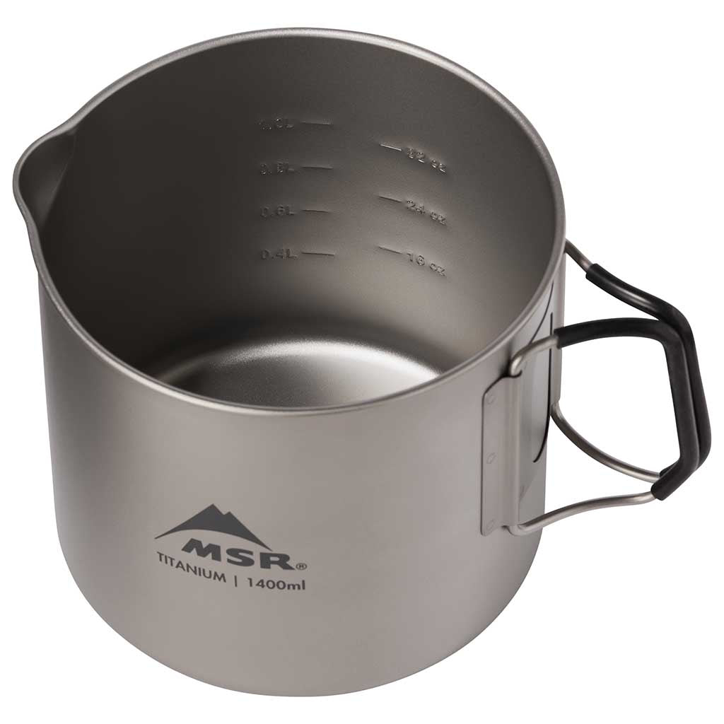 MSR | Titan Kettle | Camping Kettle | Titanium | WildBounds UK