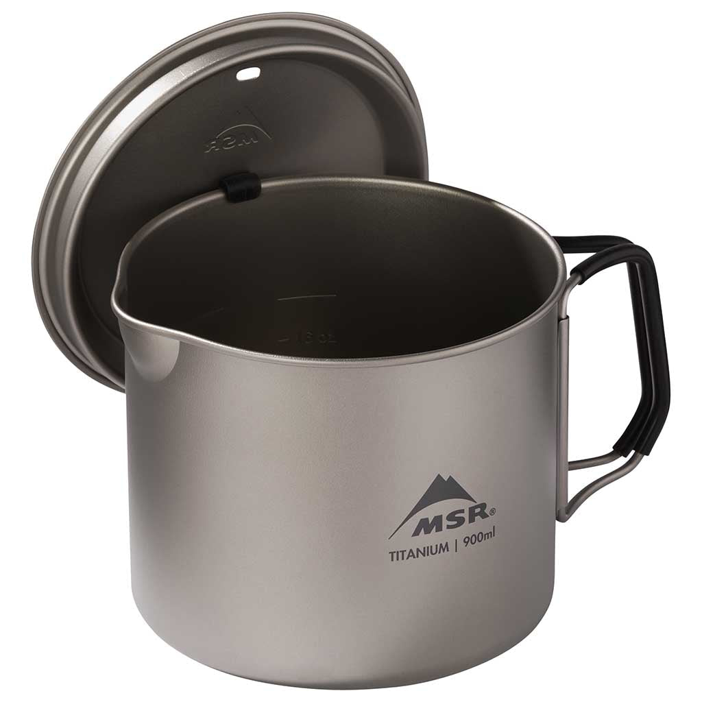 MSR | Titan Kettle | Camping Kettle | Titanium | WildBounds UK