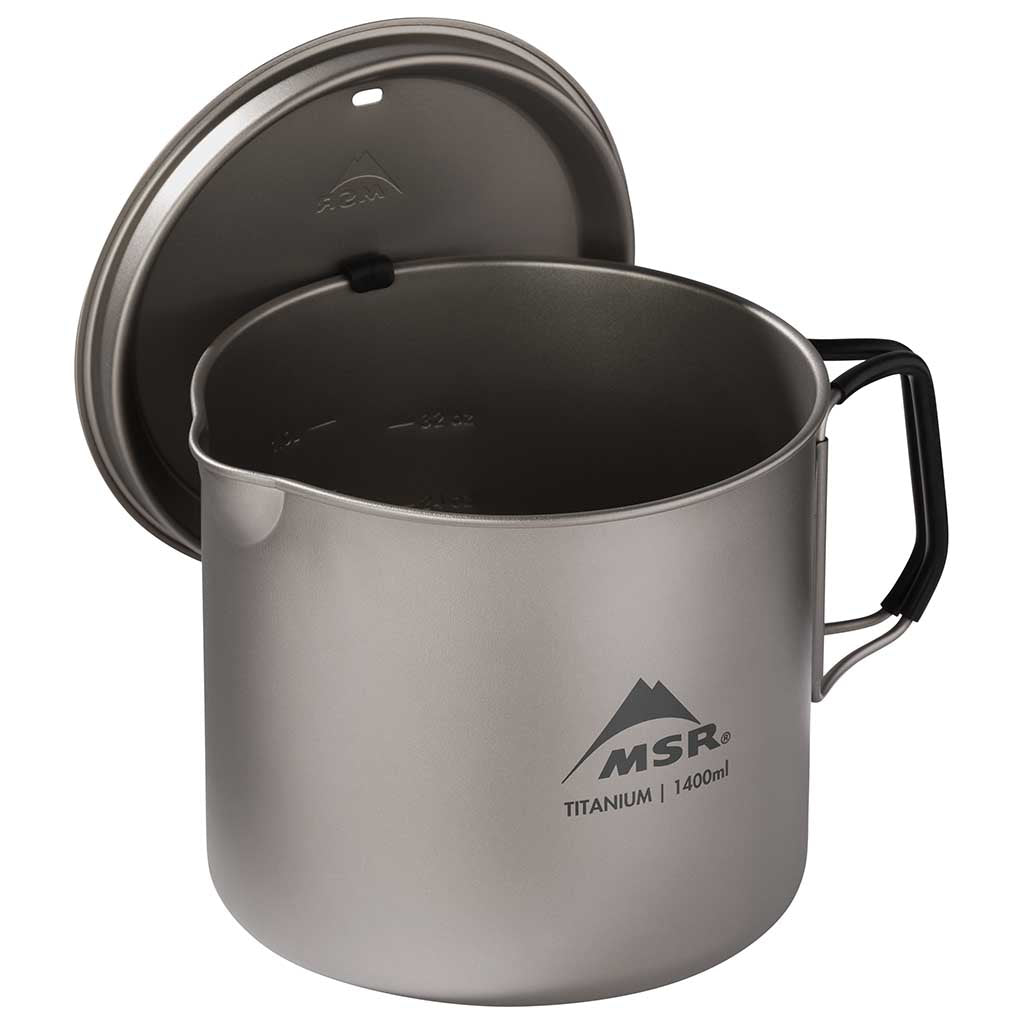 MSR | Titan Kettle | Camping Kettle | Titanium | WildBounds UK