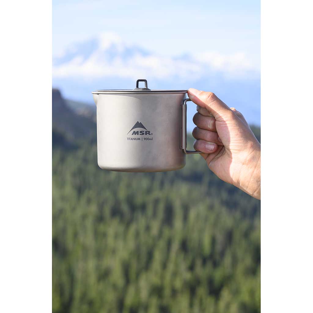 MSR | Titan Kettle | Camping Kettle | Titanium | WildBounds UK