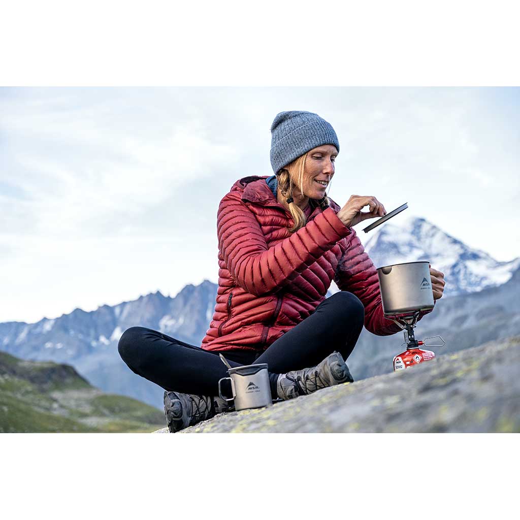 MSR | Titan Kettle | Camping Kettle | Titanium | WildBounds UK