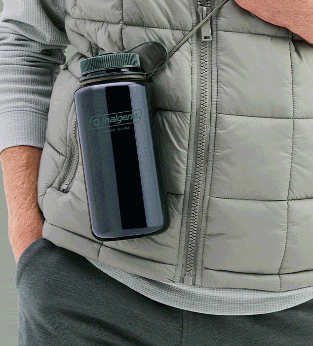 Nalgene | 1L Wide Mouth Tritan Sustain | Cherry Blossom Monochrome ...