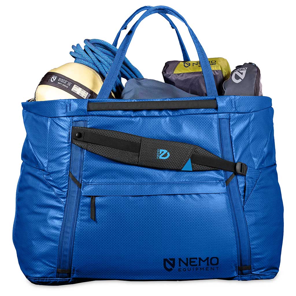 NEMO Equipment | Double Haul Convertible Duffle 100L | Lake - WildBounds