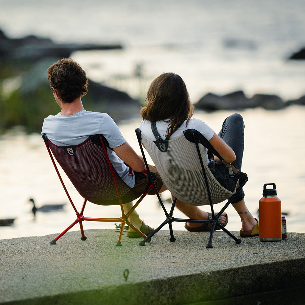 NEMO Equipment | Moonlite Reclining Chair | Camping Chair | Deep Claret ...