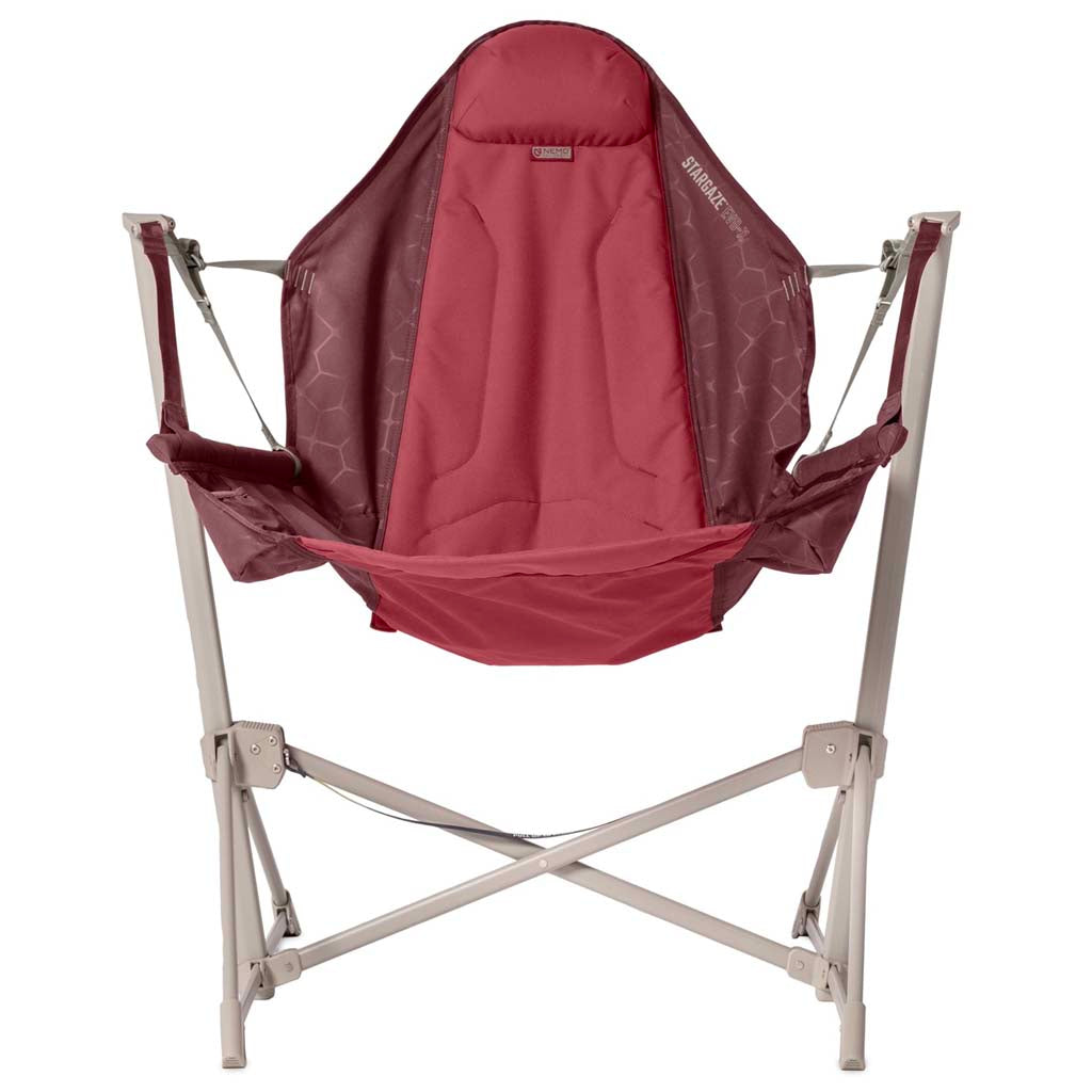 NEMO Equipment | Stargaze EVO-X | Camping Chair | Deep Claret - WildBounds