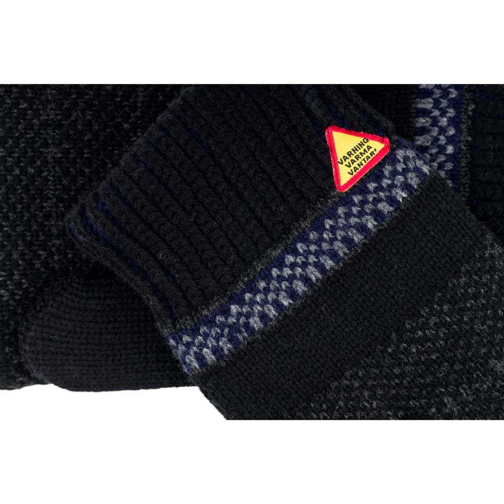 Öjbro Vantfabrik | Merino Wool Mittens | Ekshärad Natt Mittens - WildBounds