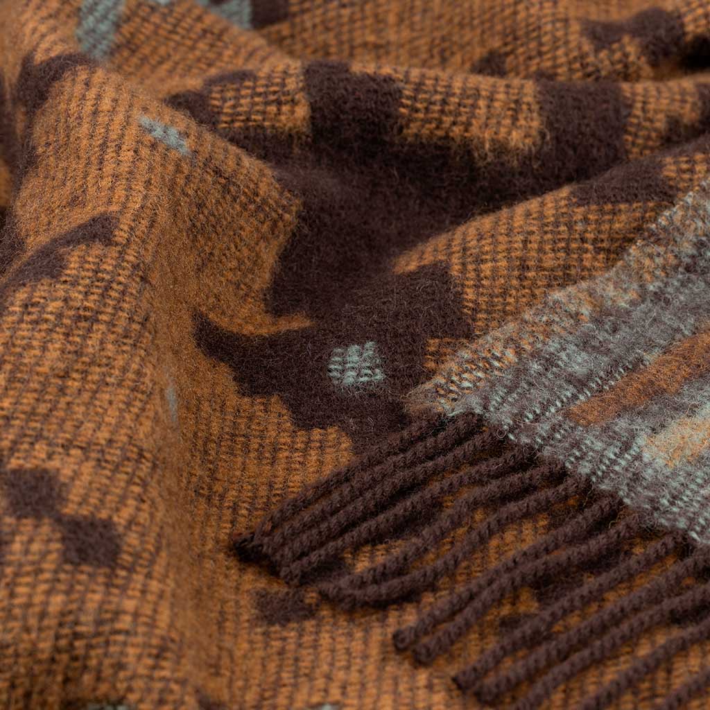 Öjbro Vantfabrik | Swedish Merino Wool Blanket | Scania Måns - WildBounds