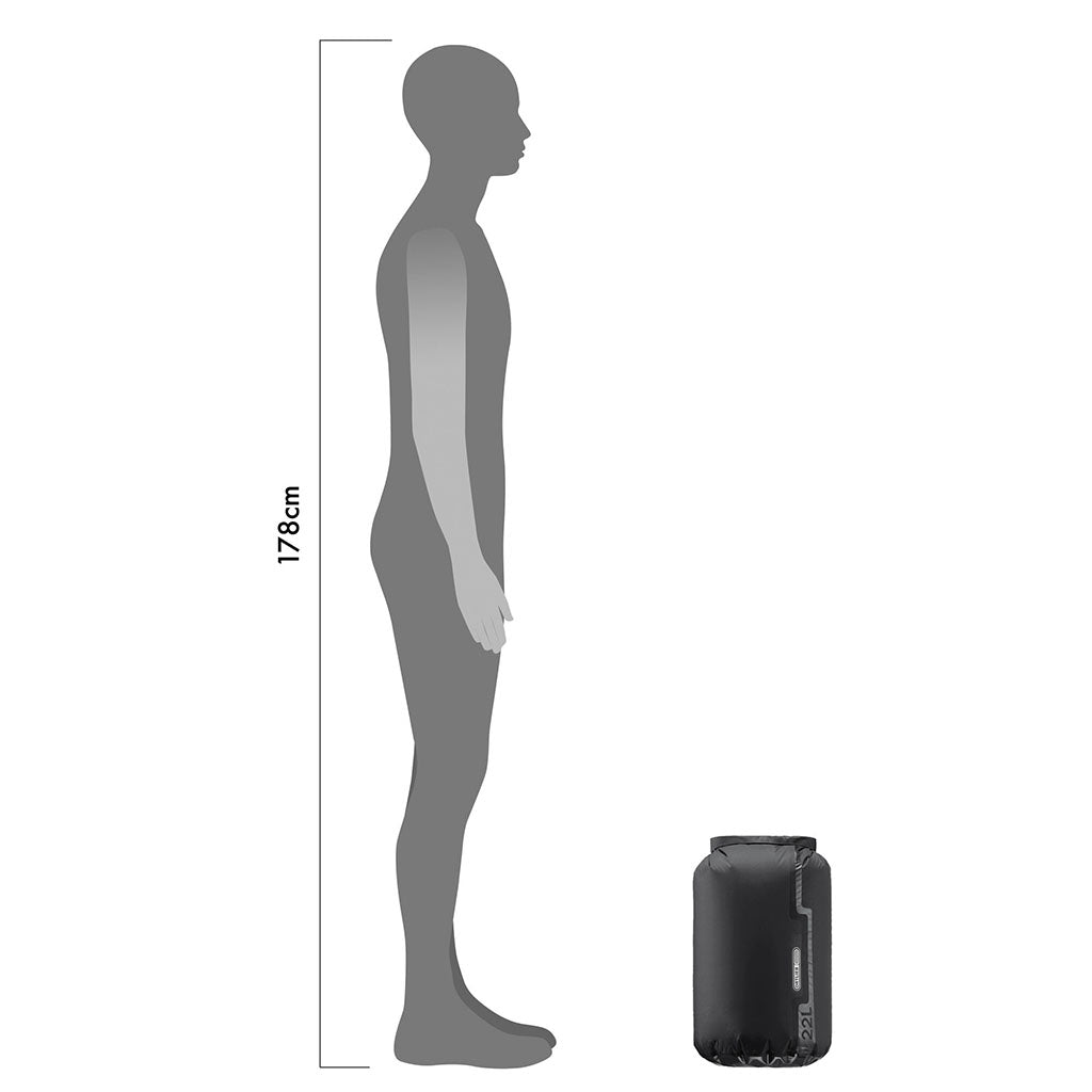 ORTLIEB | Dry Bag Light | Lightweight Drybag Liner | Black | WildBounds