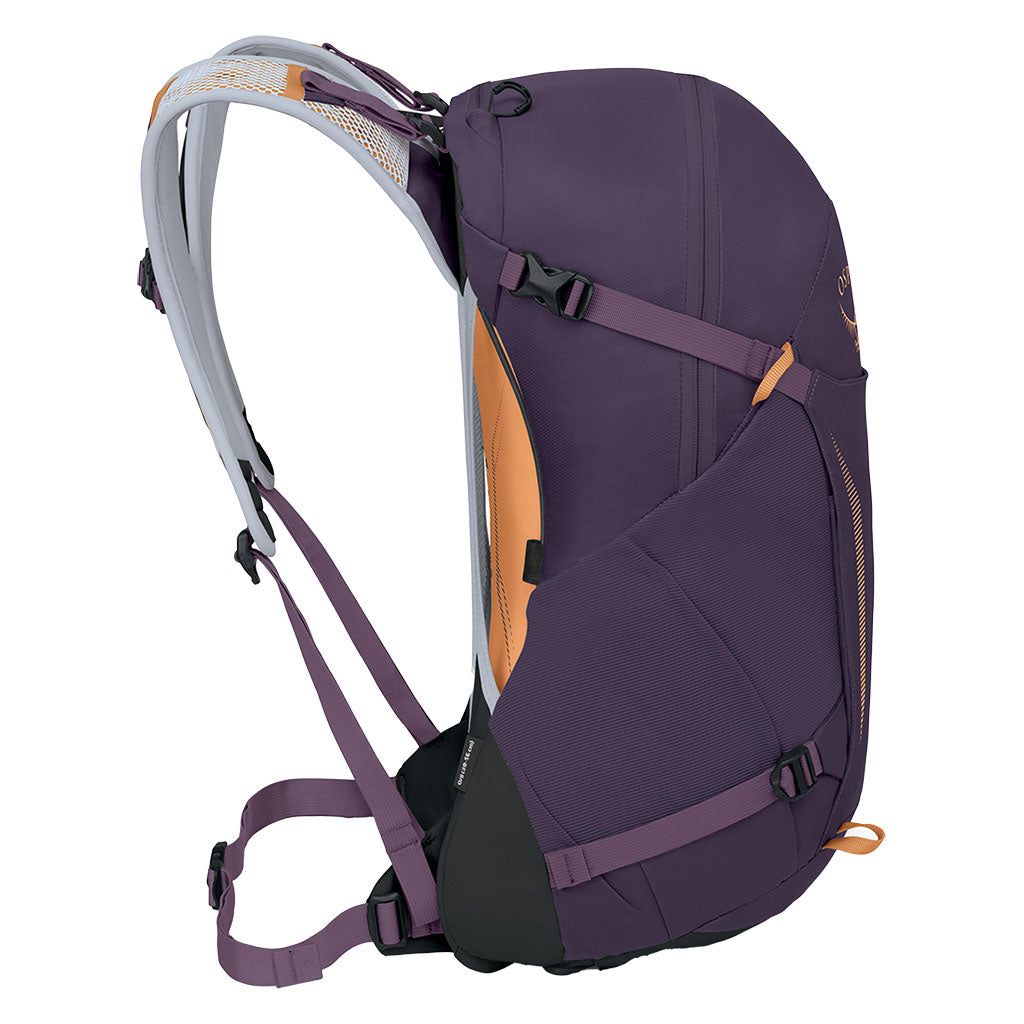 Osprey | Hikelite 26 Backpack| Purple Ink/Purple Dusk/Cheddar Orange - WildBounds