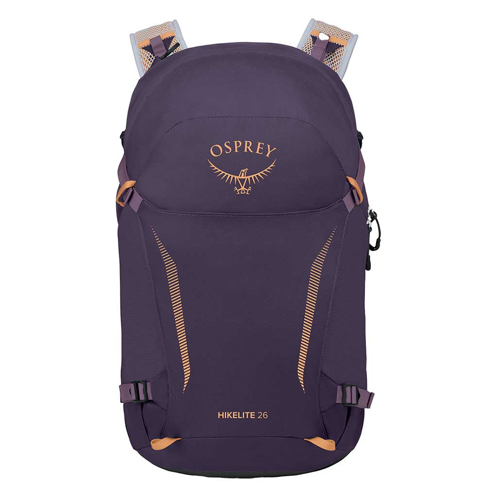 Osprey | Hikelite 26 Backpack| Purple Ink/Purple Dusk/Cheddar Orange - WildBounds