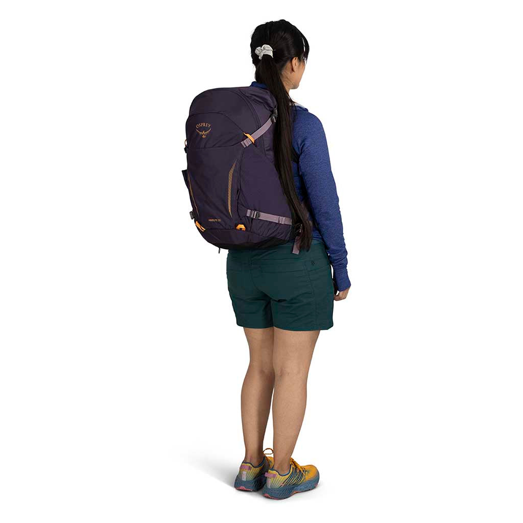 Osprey | Hikelite 26 Backpack| Purple Ink/Purple Dusk/Cheddar Orange - WildBounds