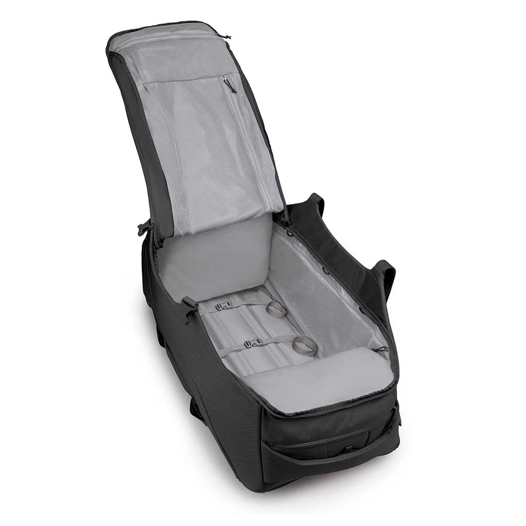 Osprey | Sojourn Shuttle Wheeled Duffle 130 | Black | WildBounds