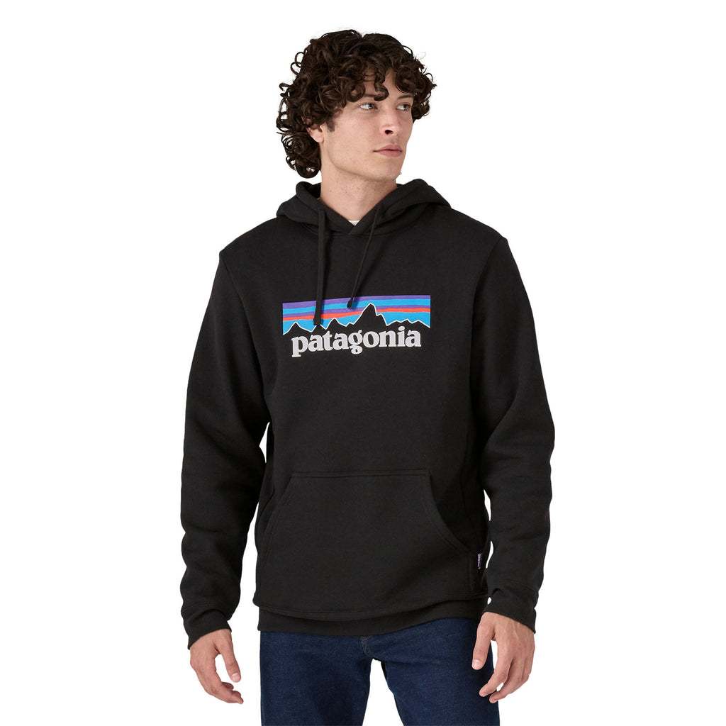 Patagonia | P-6 Logo Uprisal Hoody | Men's | Recycled Fleece Hoodie ...