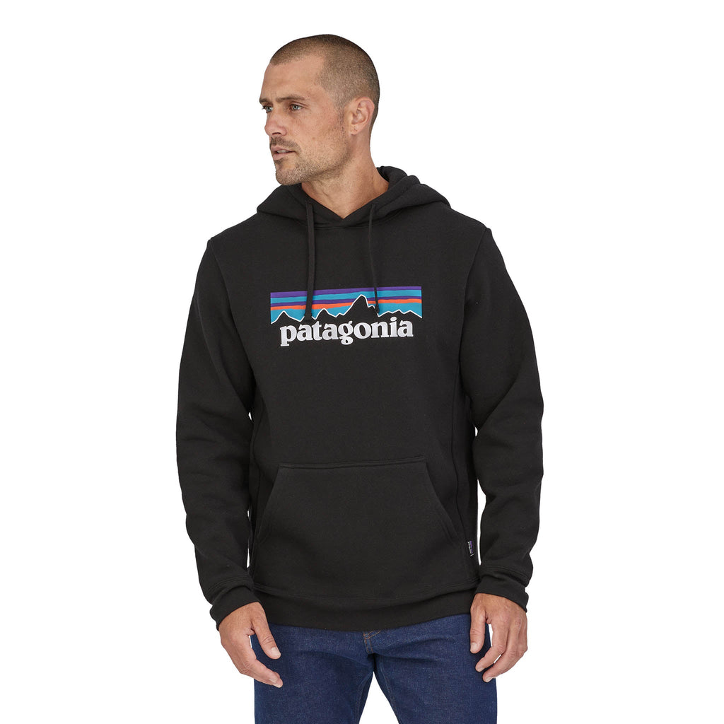 Patagonia | P-6 Logo Uprisal Hoody | Men's | Recycled Fleece Hoodie ...