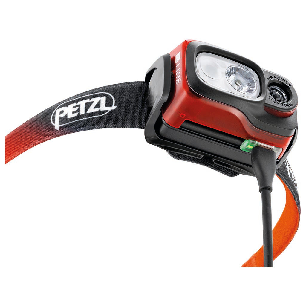 Petzl | Swift RL (1100 Lumens) | Pro Headtorch | Orange | WildBounds