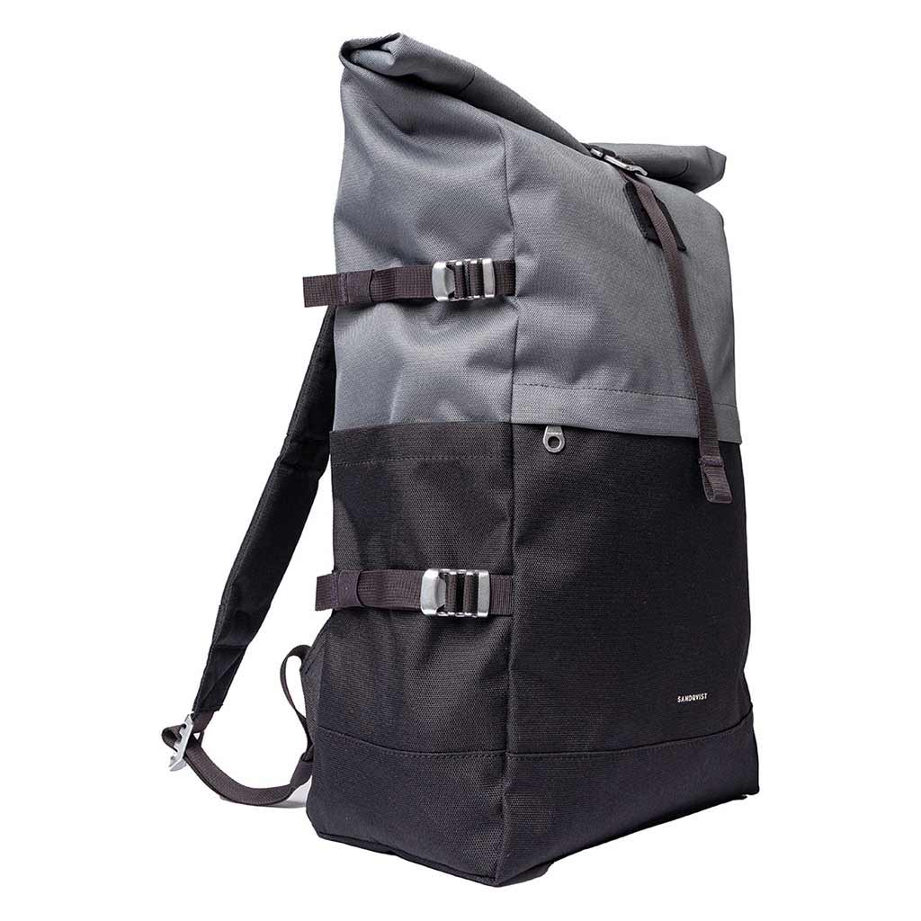 Sandqvist | Icon Rolltop Backpack | Smart City Daypack | Multi Dark ...