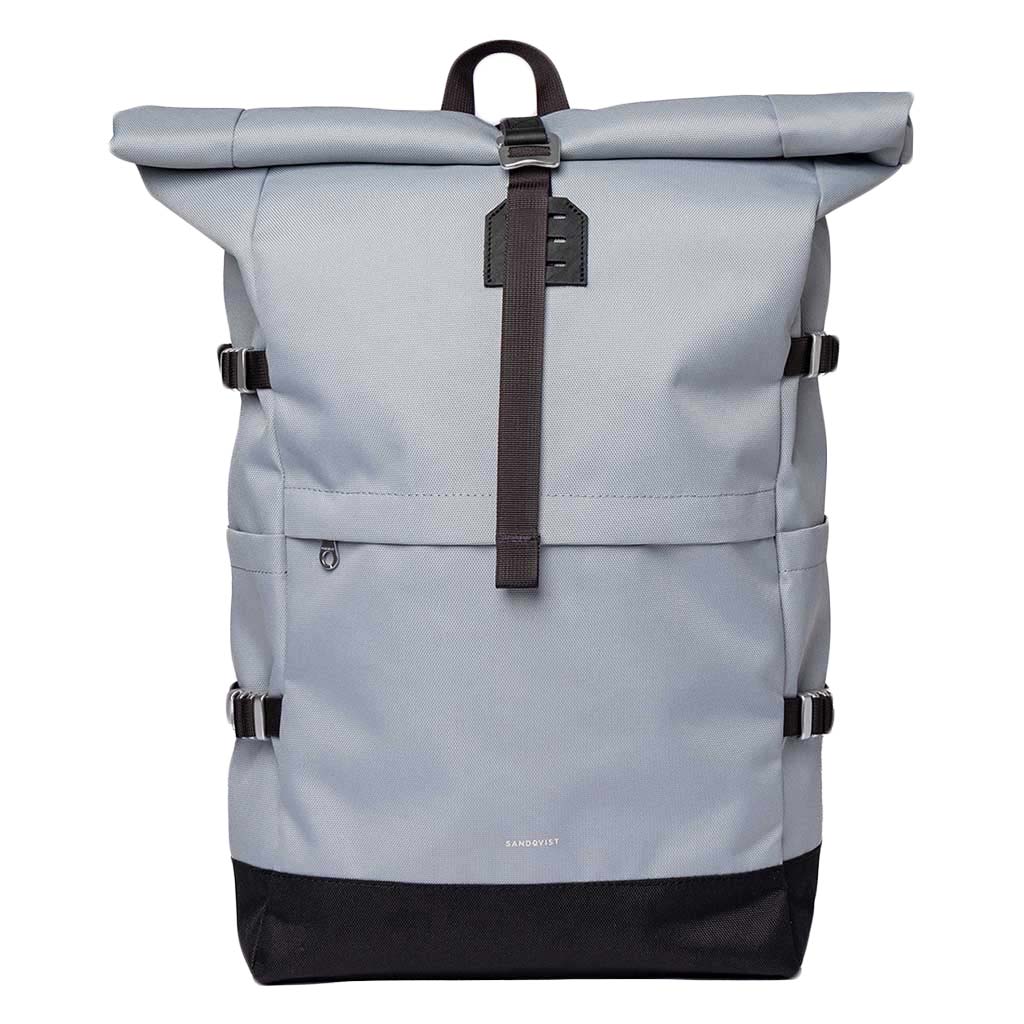 Sandqvist | Icon Rolltop Backpack | Smart City Daypack | Ice Blue ...