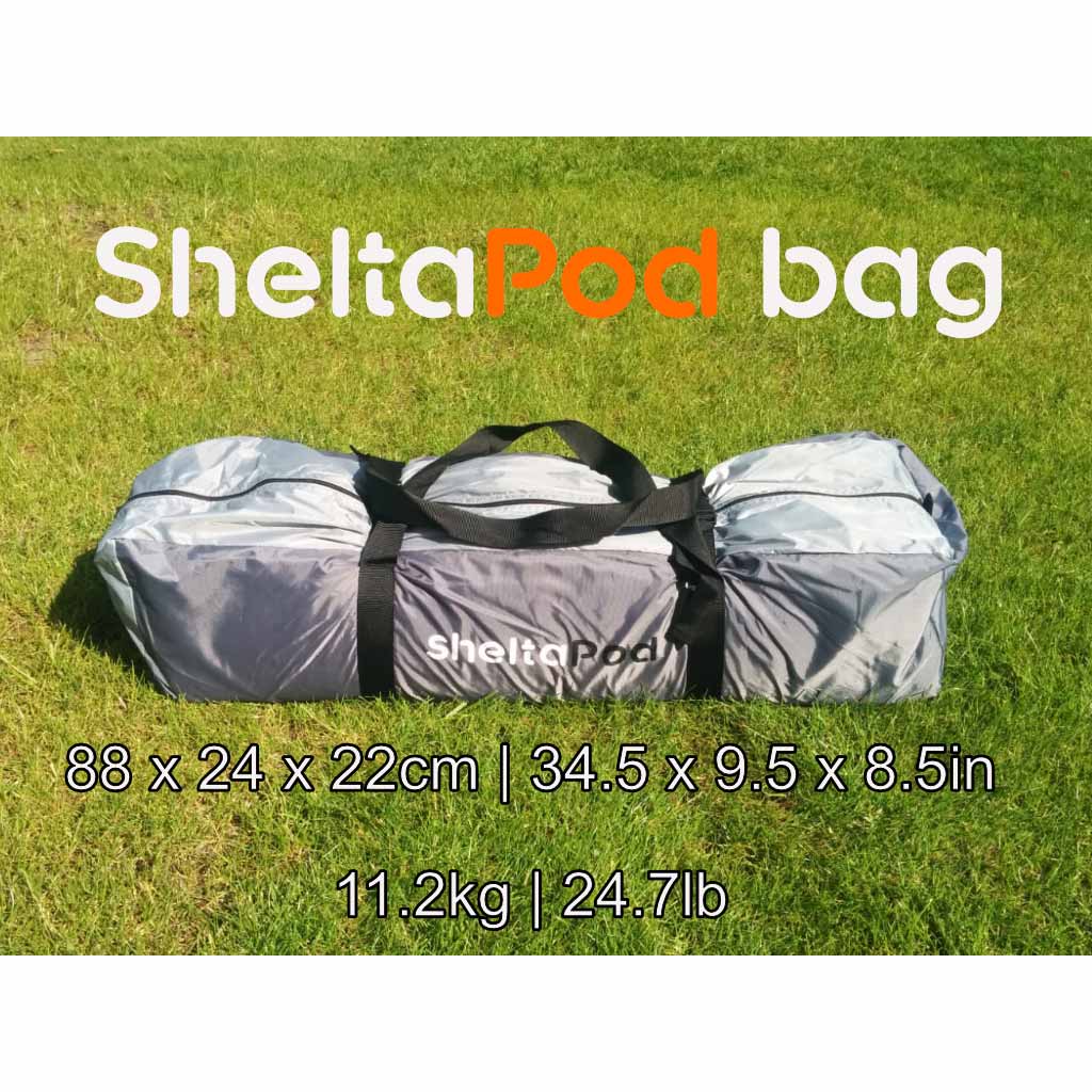 SheltaPod | SheltaPod Drive-Away Awning | Car Tent | Grey - WildBounds