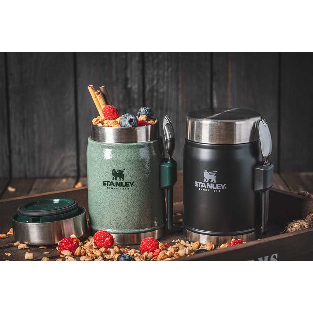 Stanley | Legendary Food Jar + Spork | Hammertone Clay | WildBounds
