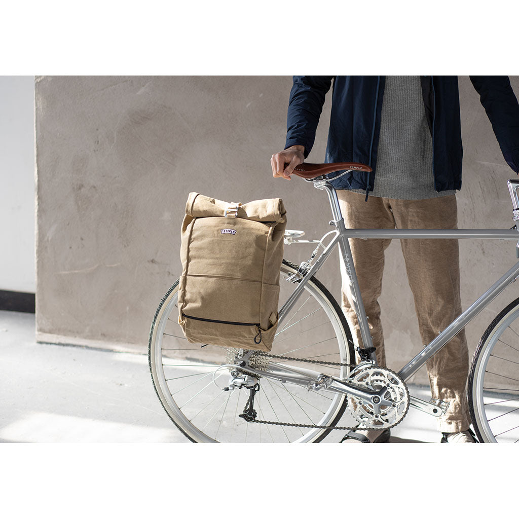 Temple Cycles | Pannier Backpack | Hybrid Backpack | Sandstone - WildBounds