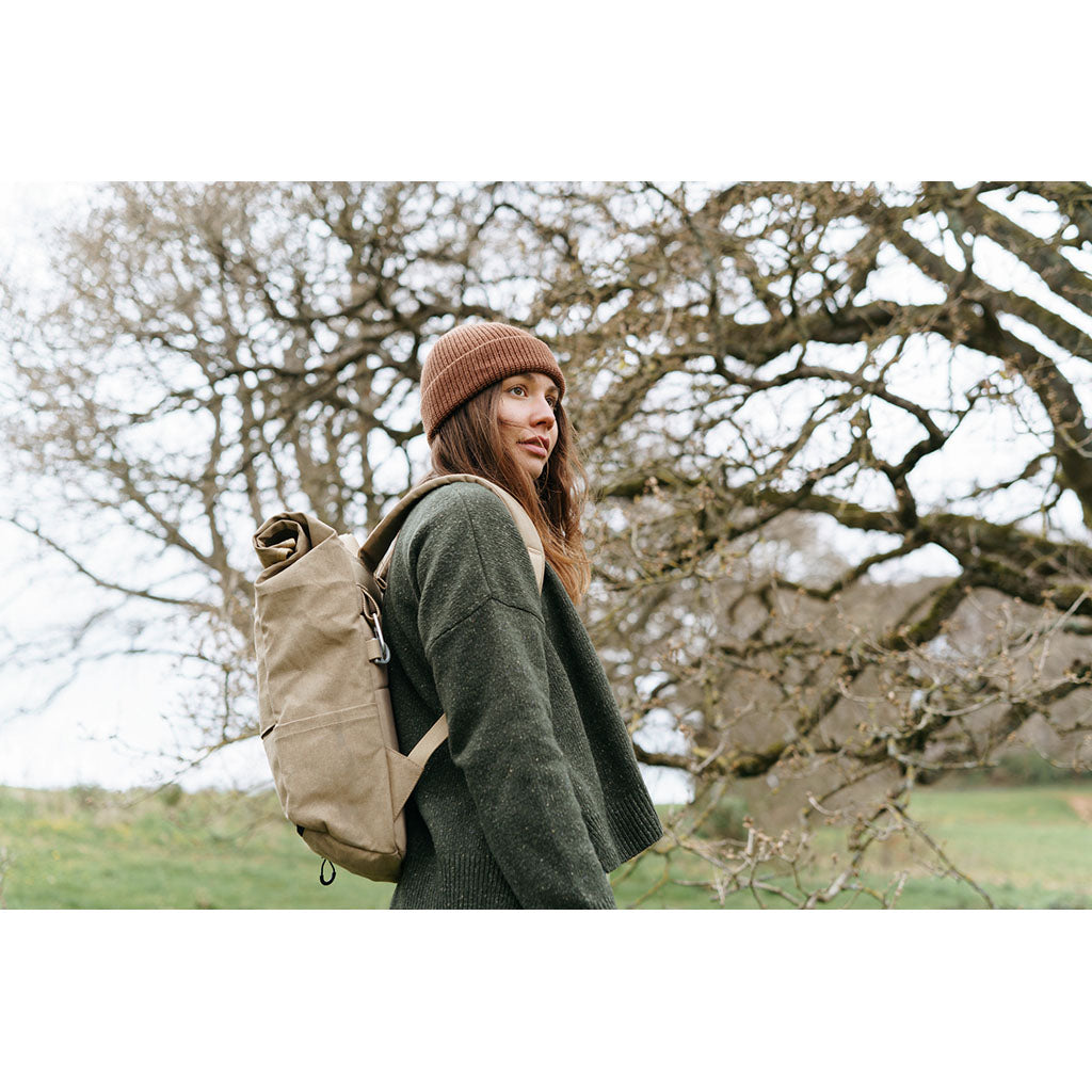 Temple Cycles | Pannier Backpack | Hybrid Backpack | Sandstone - WildBounds