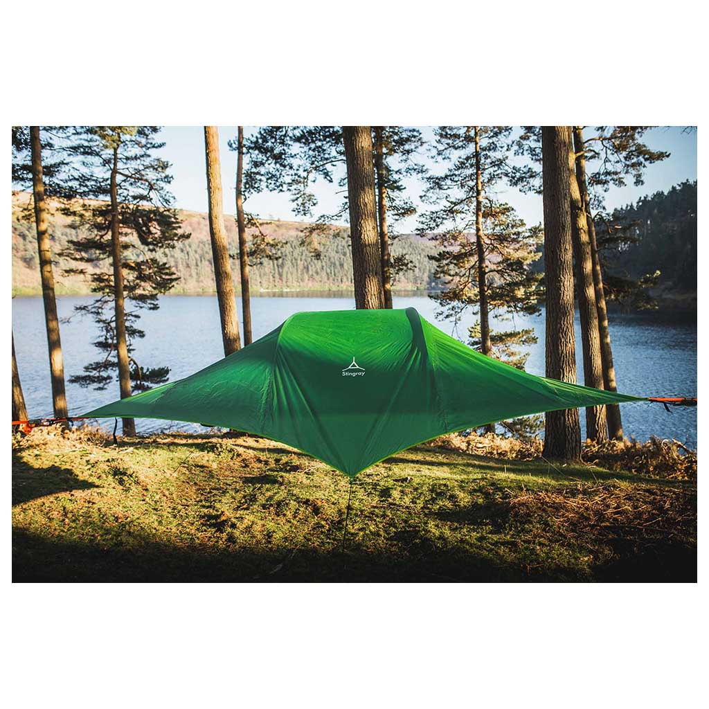 Tentsile | Stingray Tree Tent | 3 Person | Forest Green | WildBounds