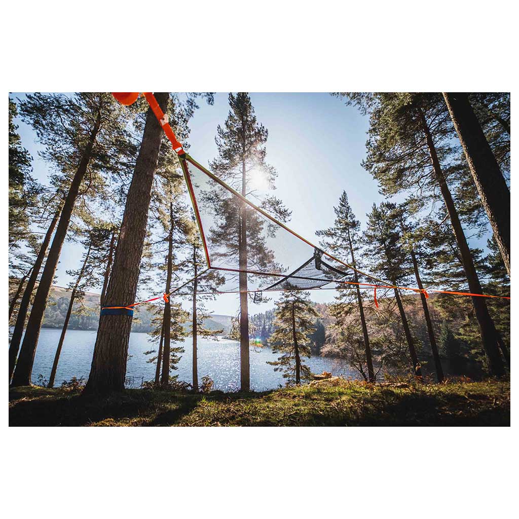 Tentsile | T-Mini Hammock | 2 Person | Couples' Hammock | Black Mesh ...