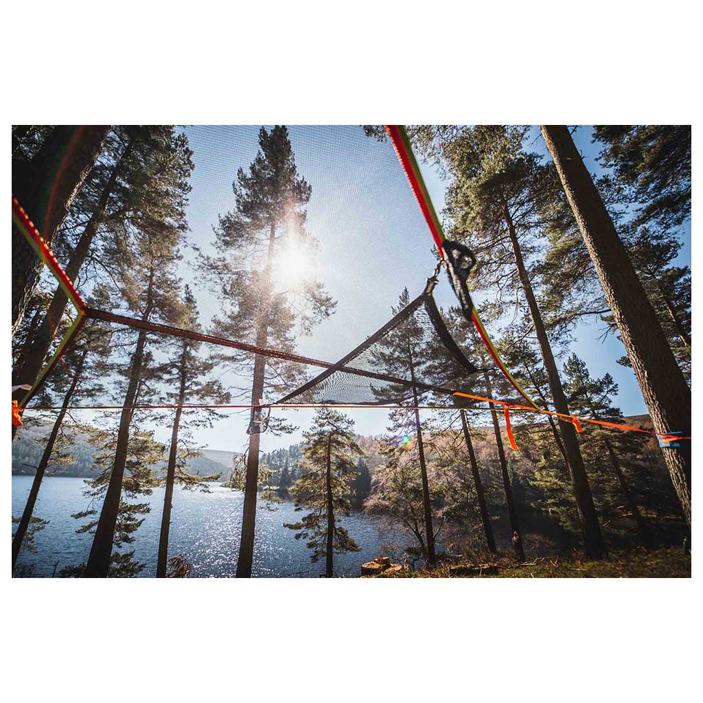 Tentsile | T-Mini Hammock | 2 Person | Couples' Hammock | Black Mesh ...