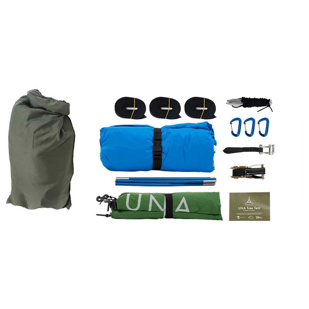 Tentsile | Una Tree Tent | 1 Person | Solo Tree Tent | Forest Green ...