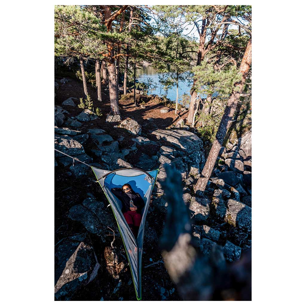 Tentsile | Una Tree Tent | 1 Person | Solo Tree Tent | Forest Green ...