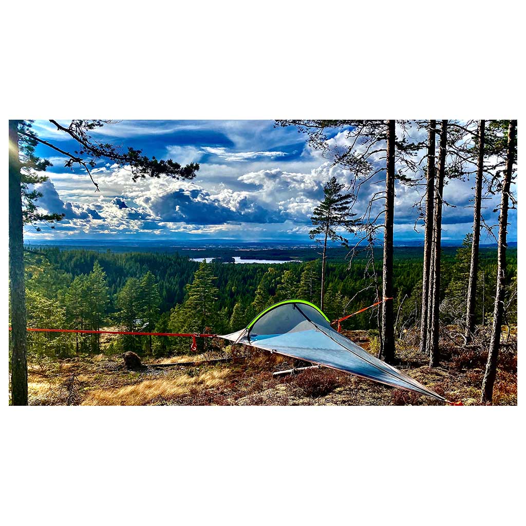 Tentsile | Una Tree Tent | 1 Person | Solo Tree Tent | Forest Green ...