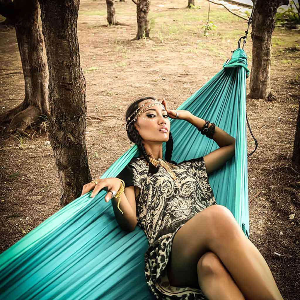 Ticket to the Moon | Original Hammock | Emerald Green/Green - WildBounds