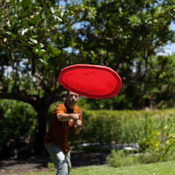 Ticket To The Moon | Pocket Moon Disc | Travel frisbee | Burgundy ...