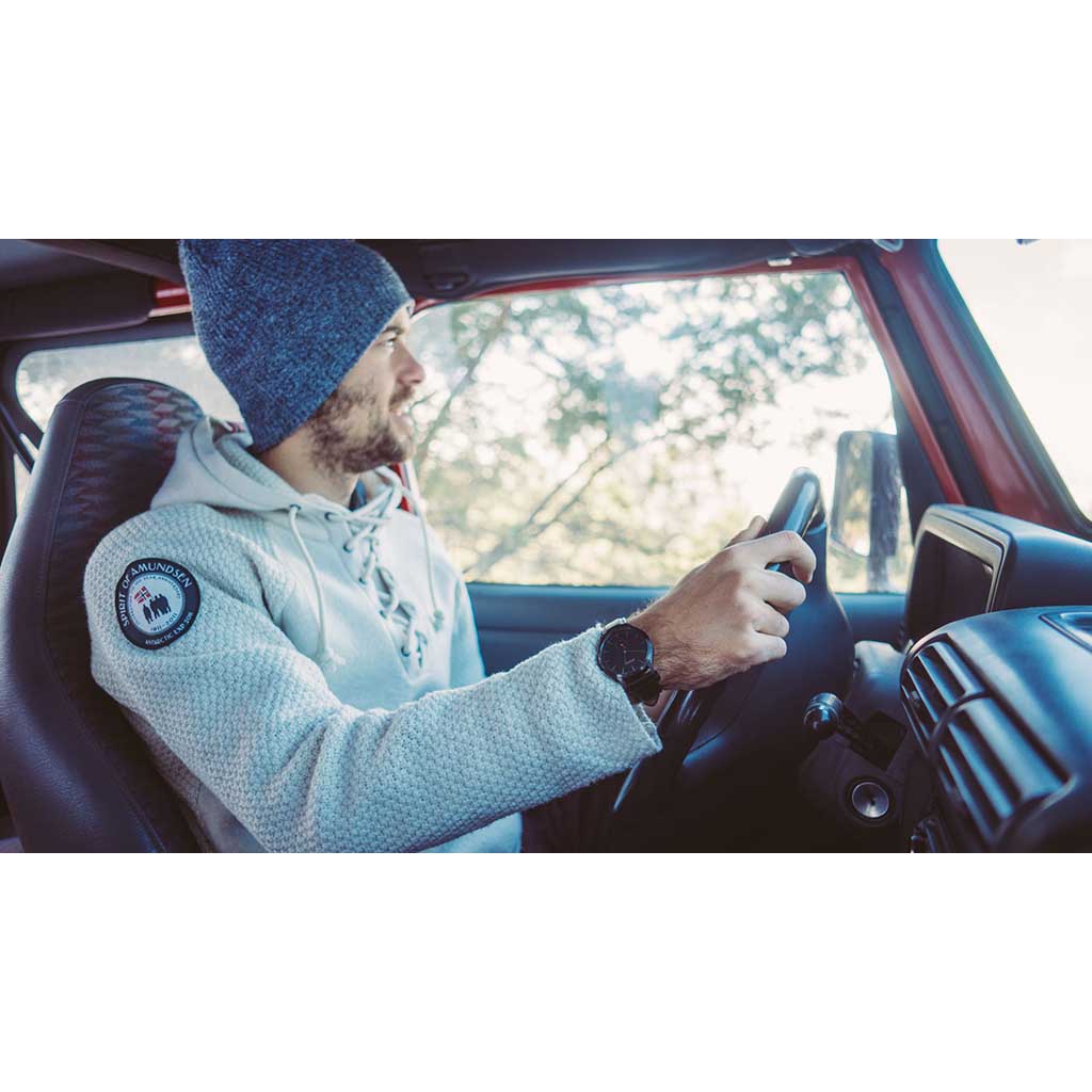 Amundsen | Boiled Hoodie Laced | Men's | Lace Up Hoodie | Terra Red ...