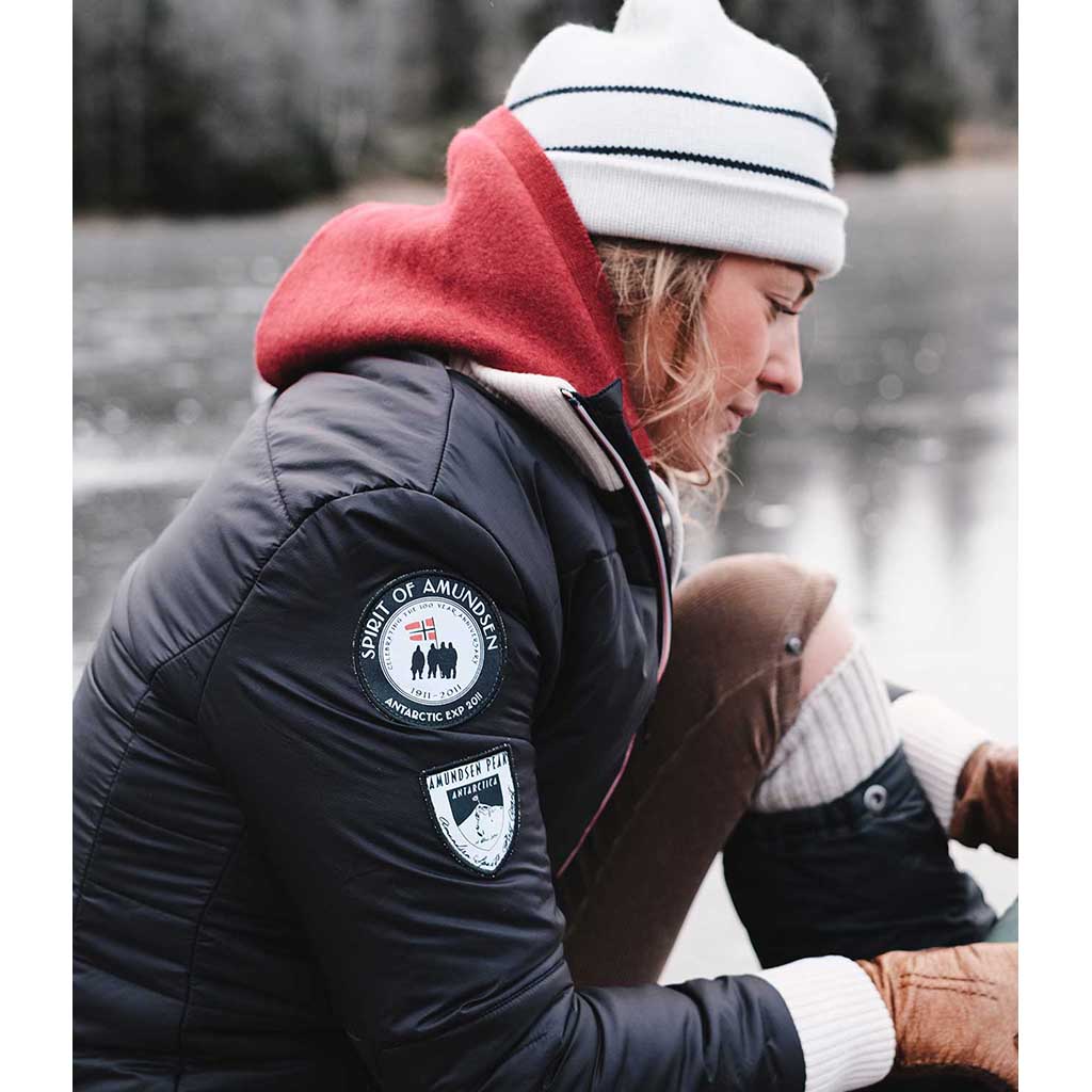 Amundsen | Boiled Hoodie Laced | Women's | Lace Up Hoodie | Light Grey ...