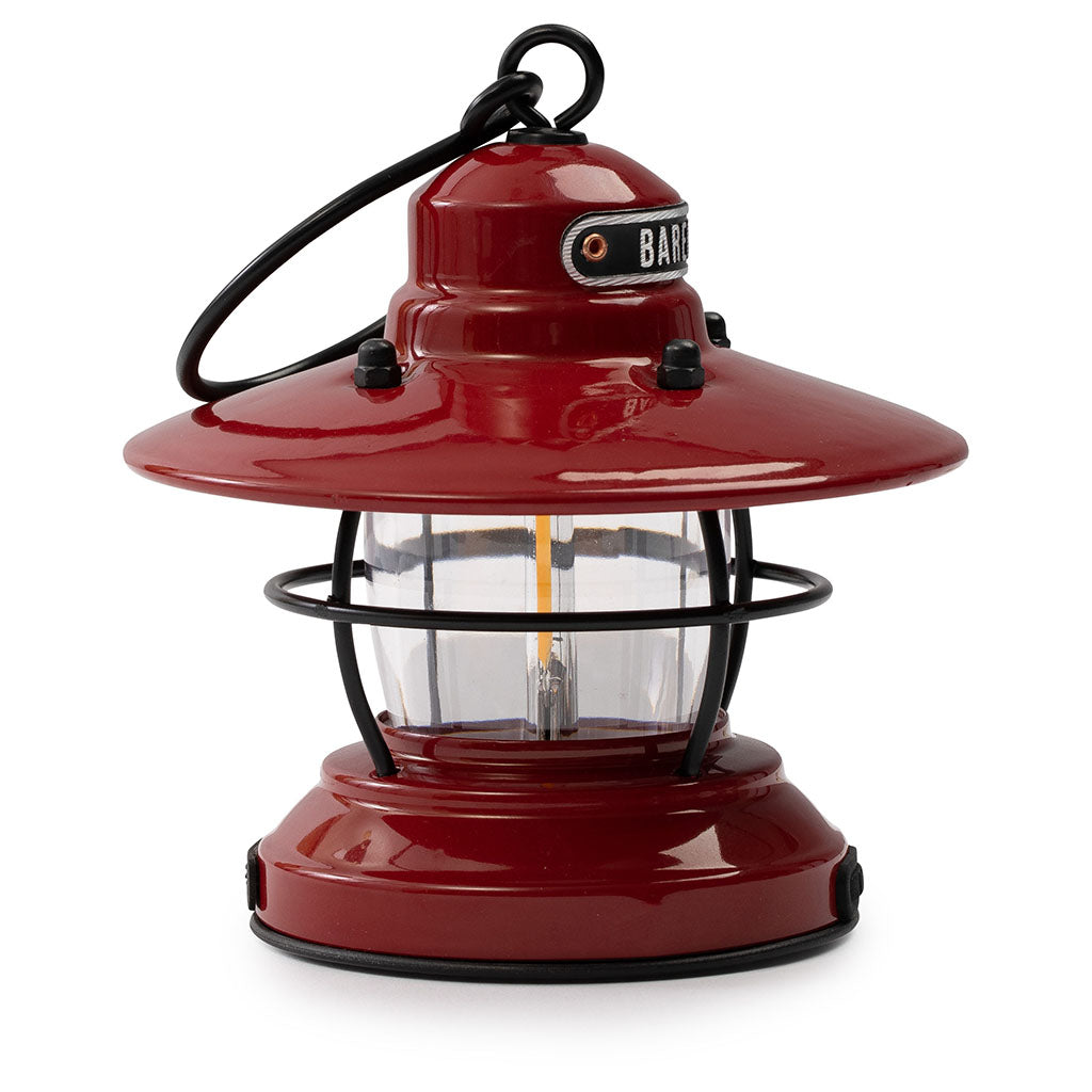 Barebones Living | Edison Mini Lantern | Mini LED Lantern | Red ...