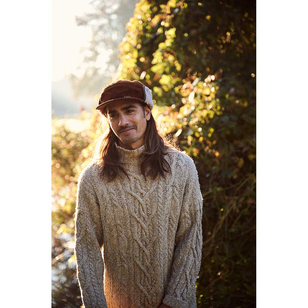 BARTS | Rayner Cap | Retro Trapper Hat | Rust | WildBounds UK