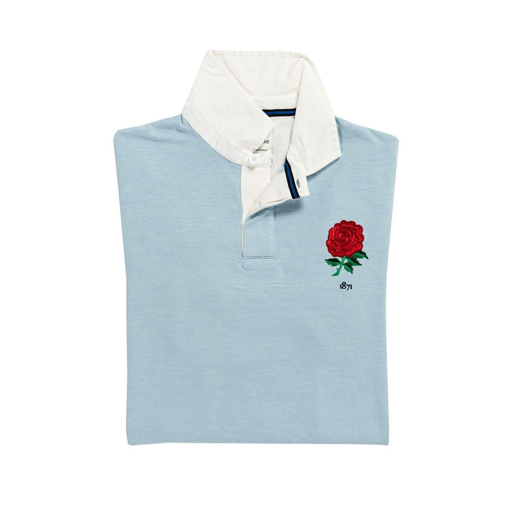 Black & Blue 1871 | England 1871 Special Edition Rugby Shirt, Sky Blue ...