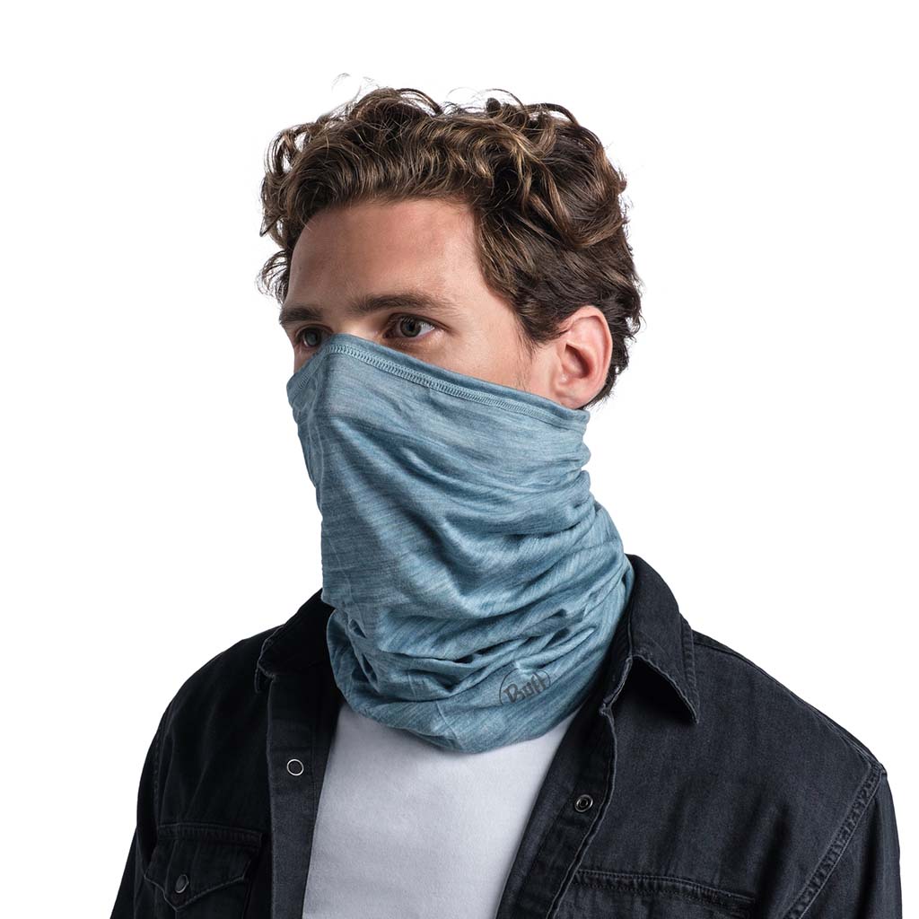 BUFF | Merino Lightweight | Wool Neck Scarf | Solid Pool - WildBounds