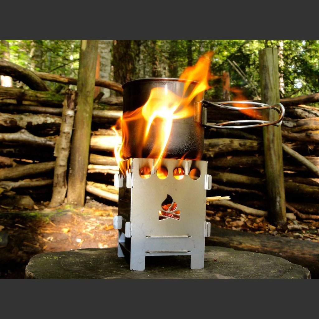 Bushcraft Essentials | Bushbox | Wood Burning Camp Stove | Fire Box ...