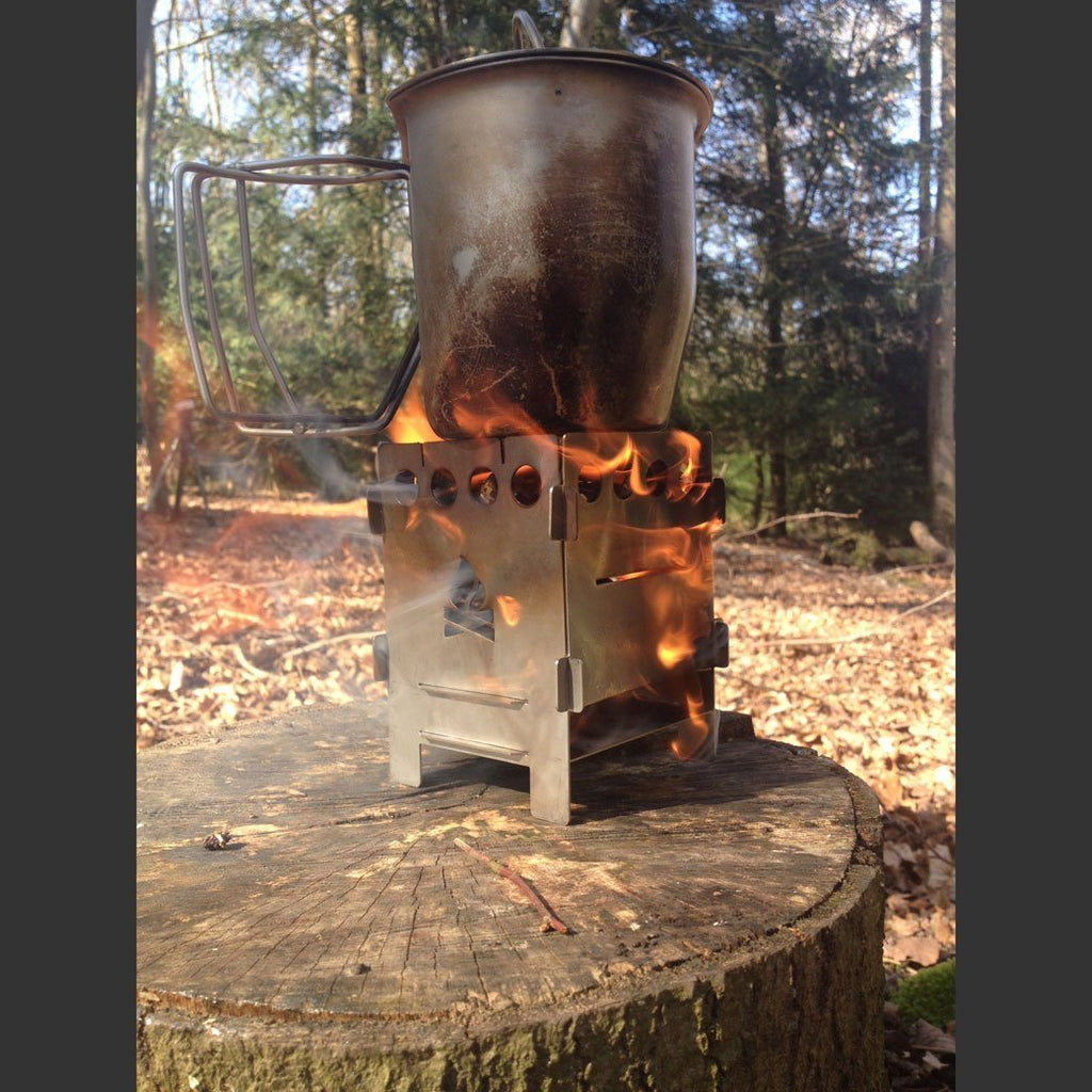 Bushcraft Essentials | Bushbox | Wood Burning Camp Stove | Fire Box ...