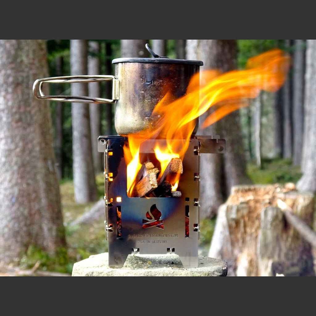 Bushcraft Essentials | Bushbox LF | Camping Wood Stove | Fire Box ...
