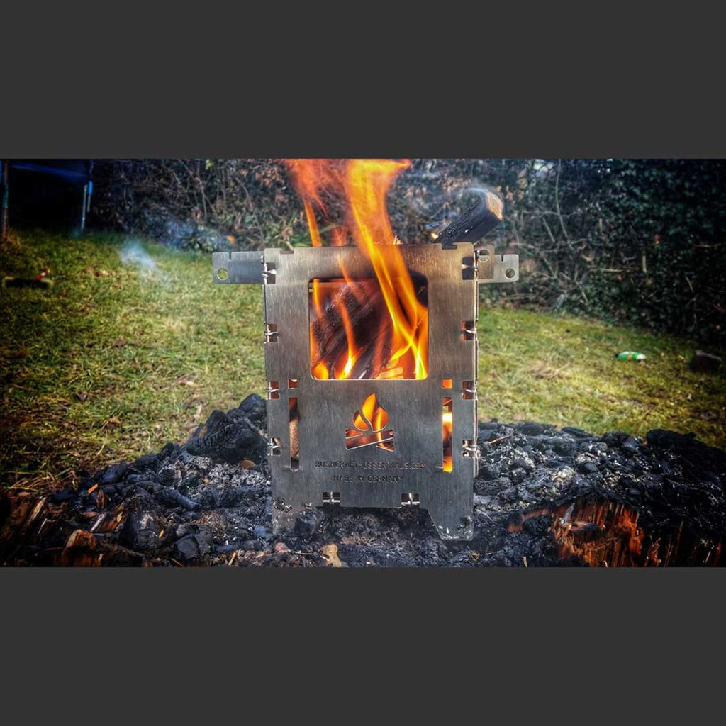 Bushcraft Essentials | Bushbox LF | Camping Wood Stove | Fire Box ...