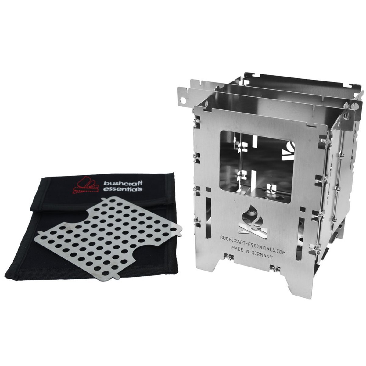 Bushcraft Essentials | Bushbox XL Titanium | Camping Wood Stove ...